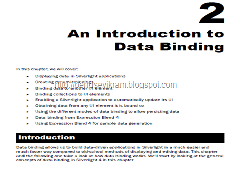 Explore .NET with Vikram Pendse: Microsoft Silverlight 4 Data and Services Cookbook By PACKT ...